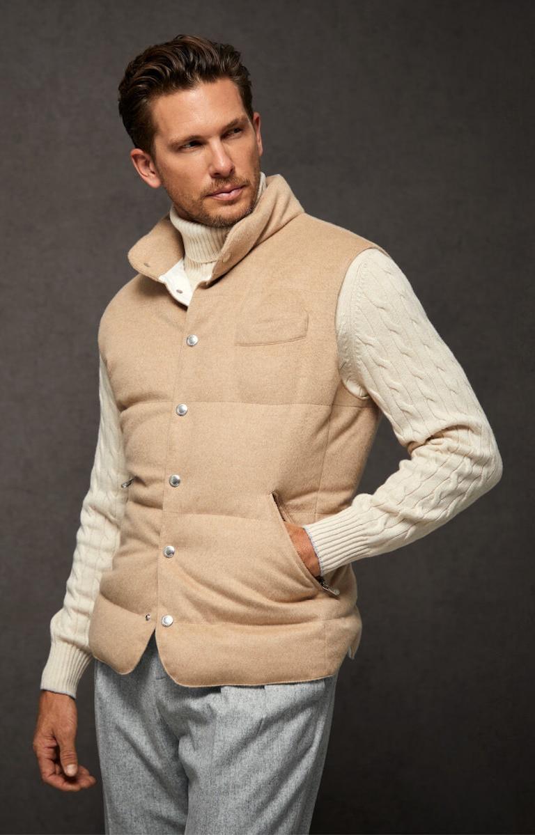 Vicuña: selection of fine garments ǀ Brunello Cucinelli