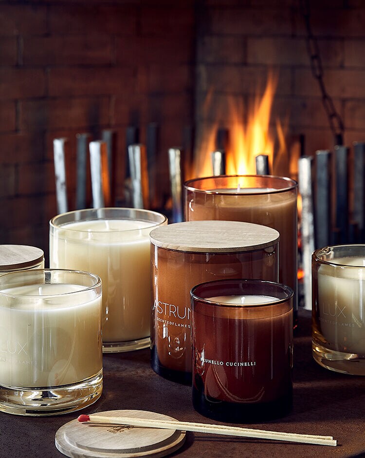 Luxurious home fragrances and decorative towels | Brunello Cucinelli