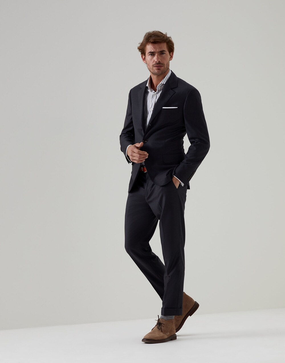 Trajes elegantes y combinados de hombre | Brunello Cucinelli