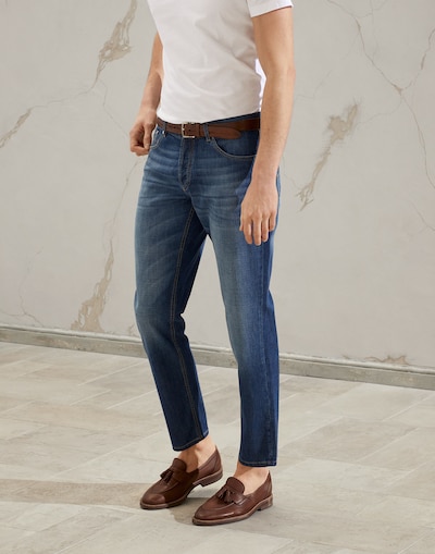 Vaqueros y pantalones de denim para hombre | Brunello Cucinelli