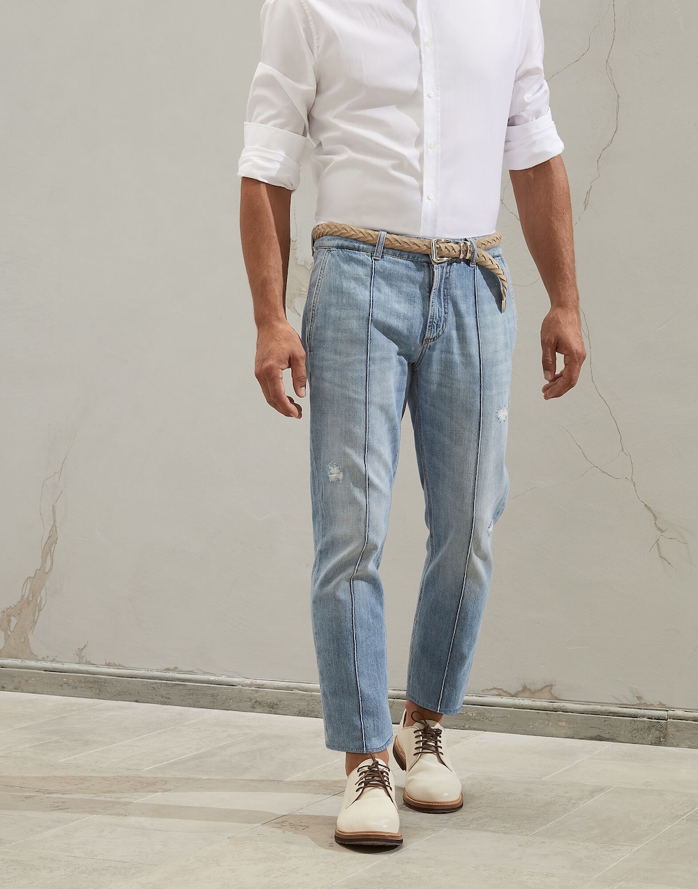 Vaqueros y pantalones de denim para hombre | Brunello Cucinelli