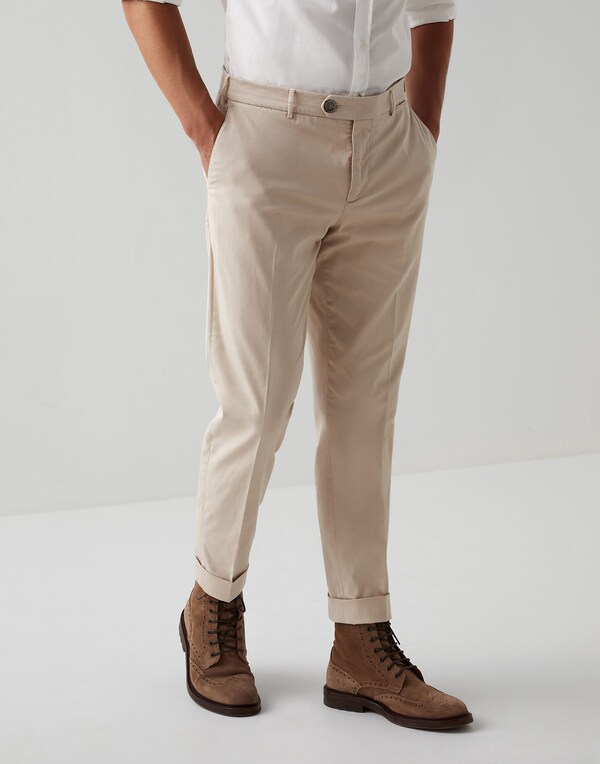 Pantaloni uomo slim e leisure fit | Brunello Cucinelli