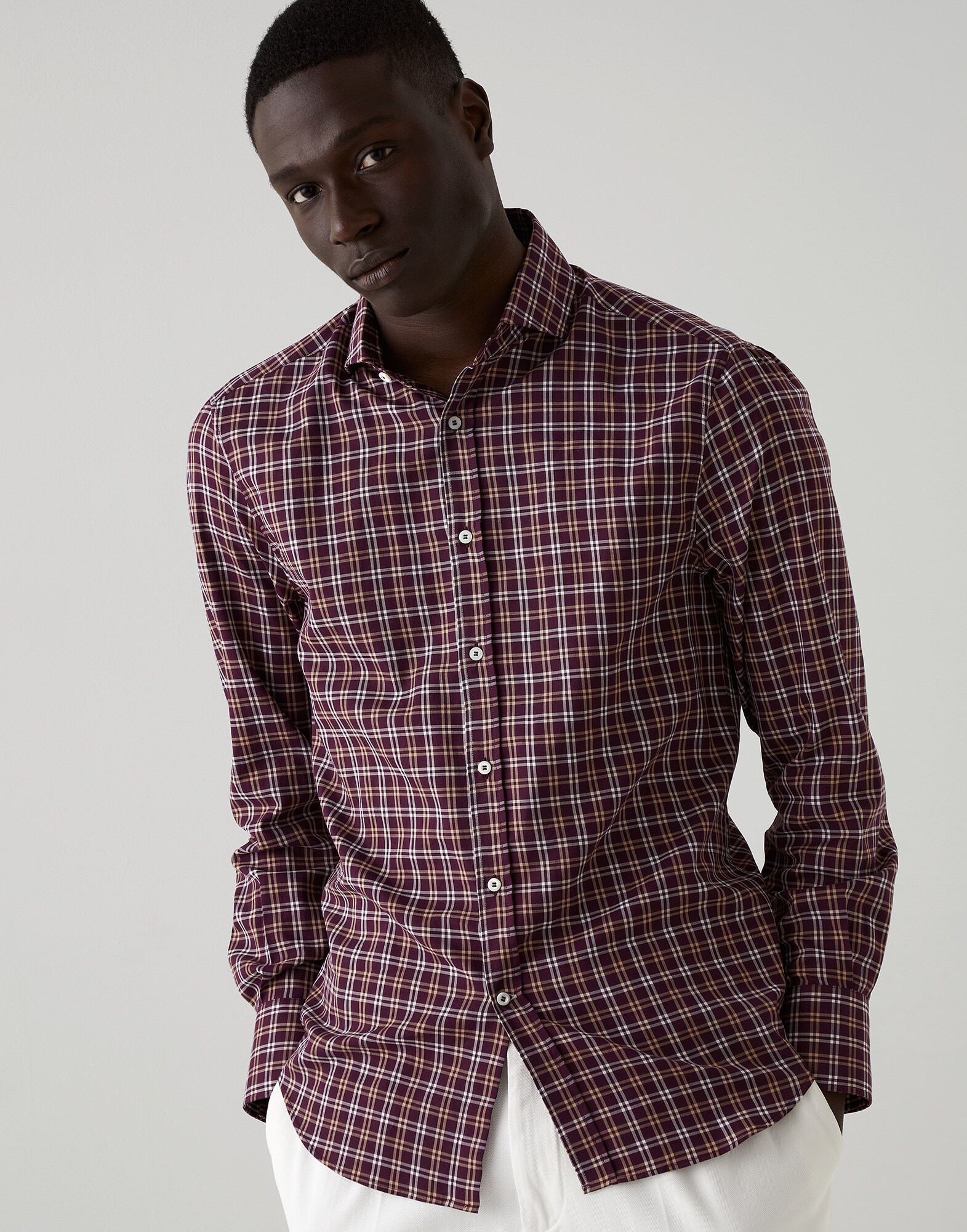 Men's casual and dress shirts | Brunello Cucinelli