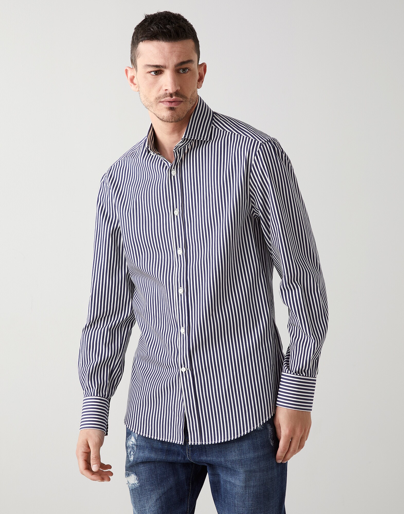 Men's casual and dress shirts | Brunello Cucinelli