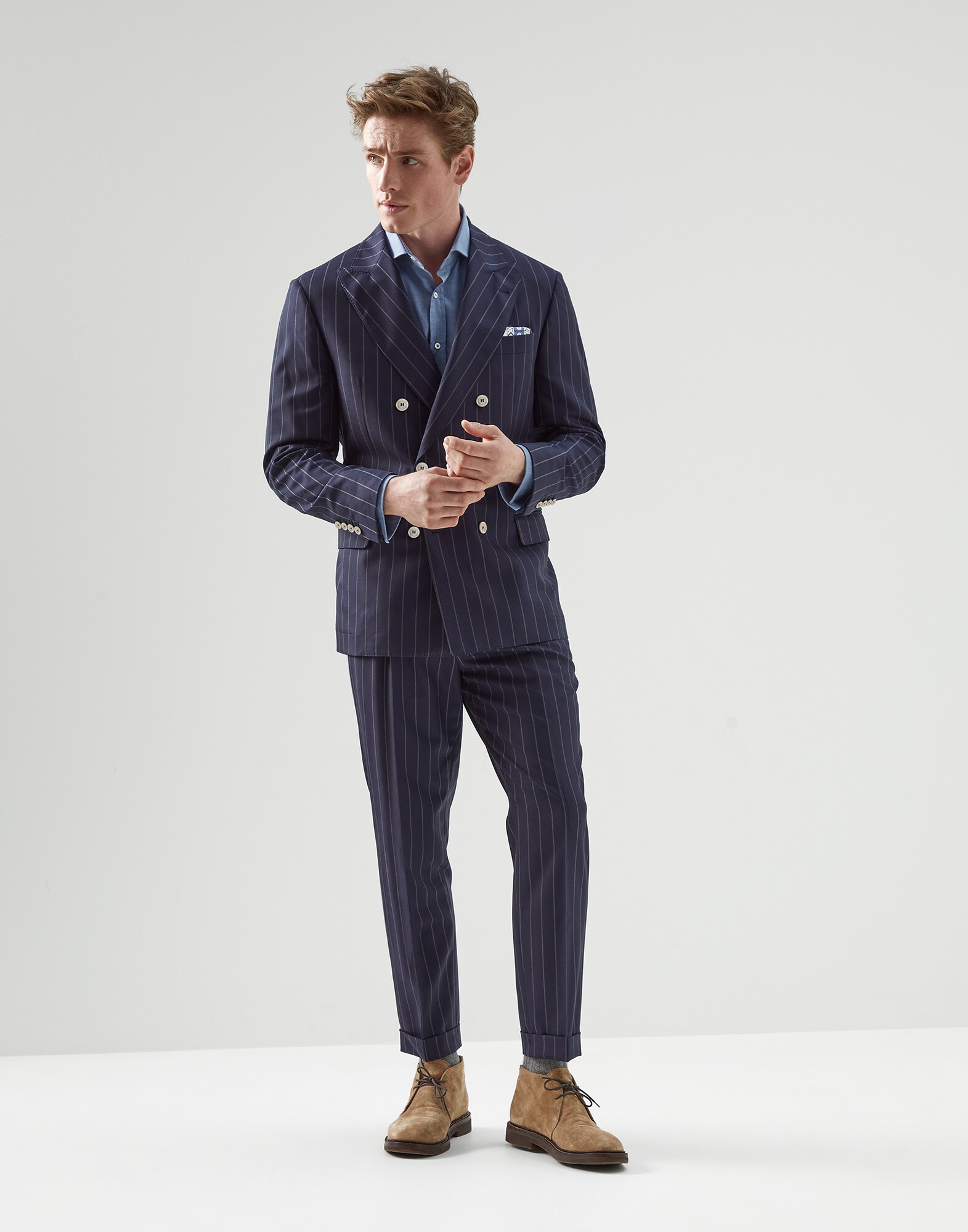 Men's elegant suits | Brunello Cucinelli