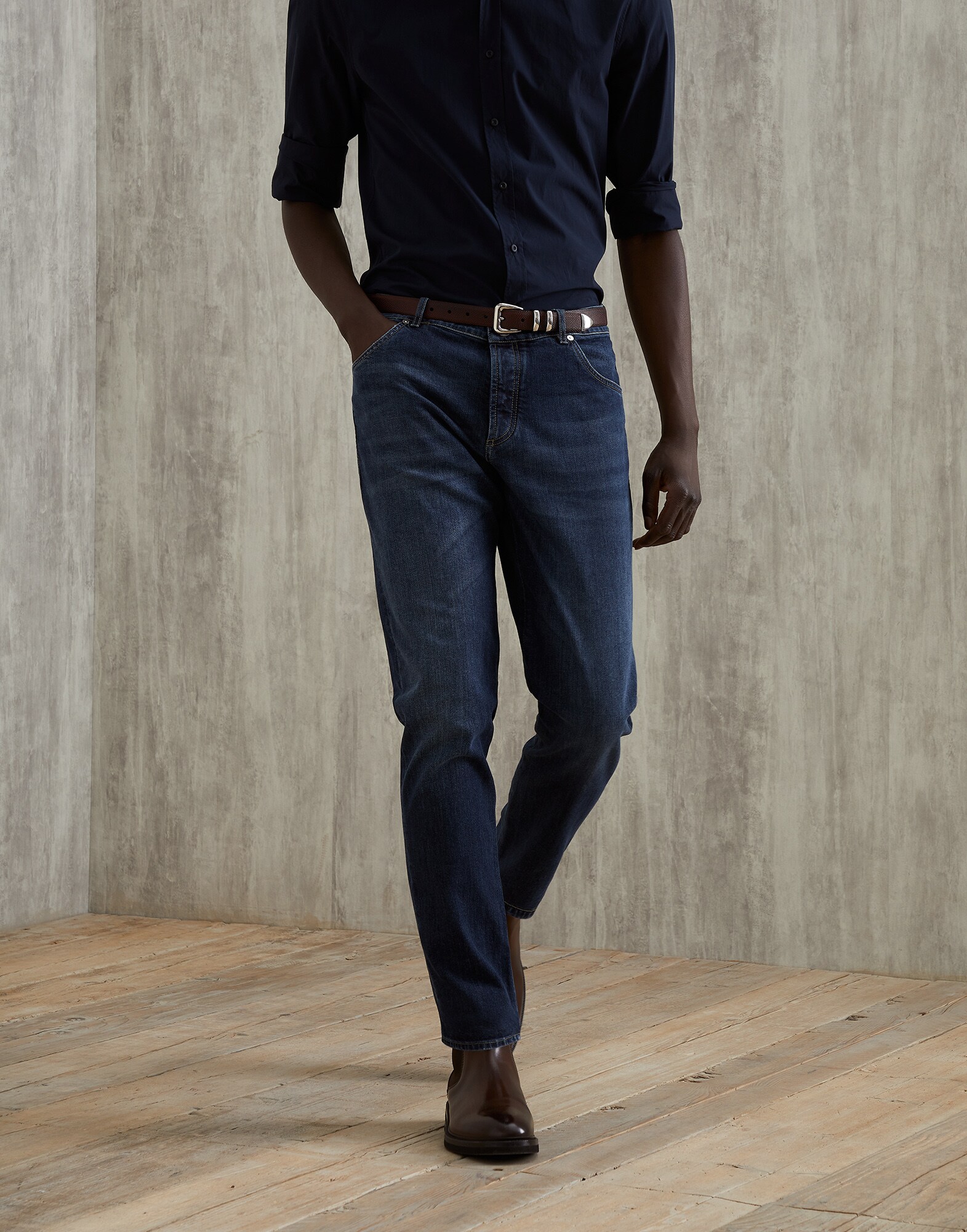 Pantaloni in denim e jeans da uomo | Brunello Cucinelli