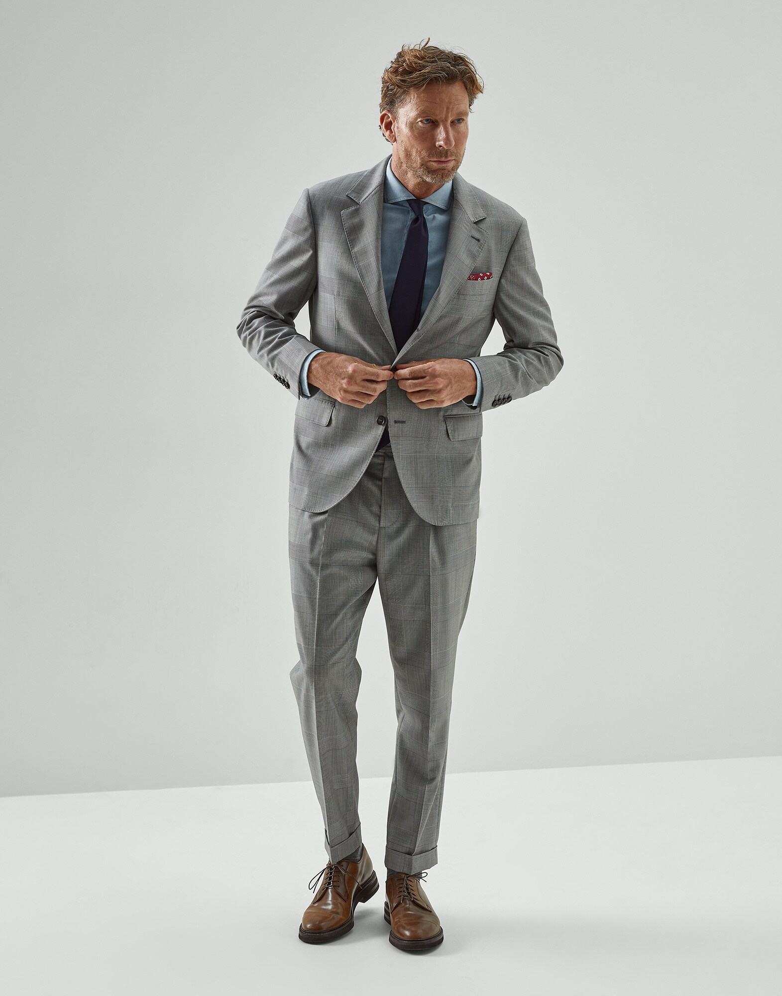 Men's elegant suits | Brunello Cucinelli