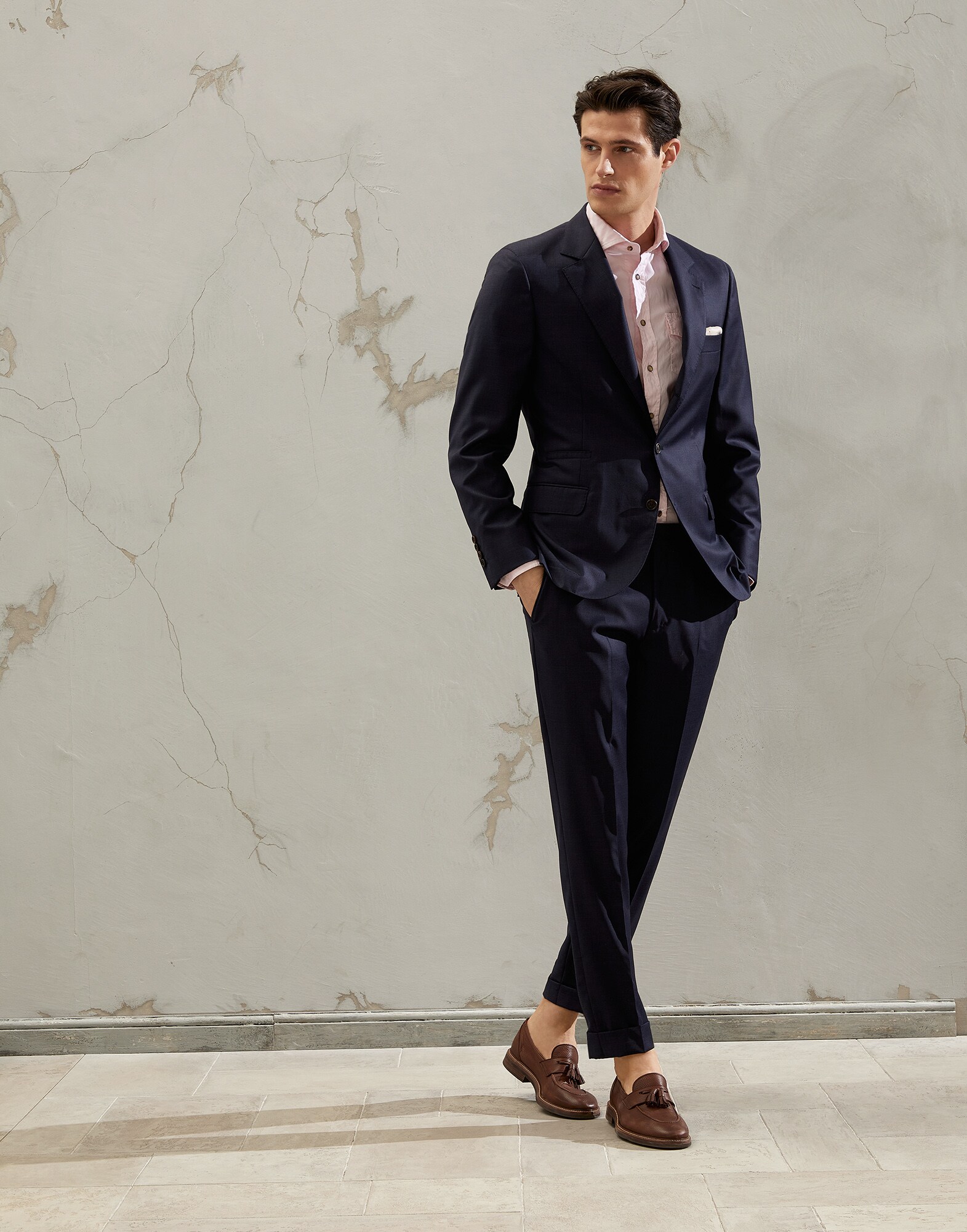 Men's elegant suits | Brunello Cucinelli